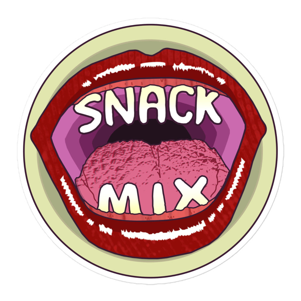 Mouth Logo stickers – Snack Mix