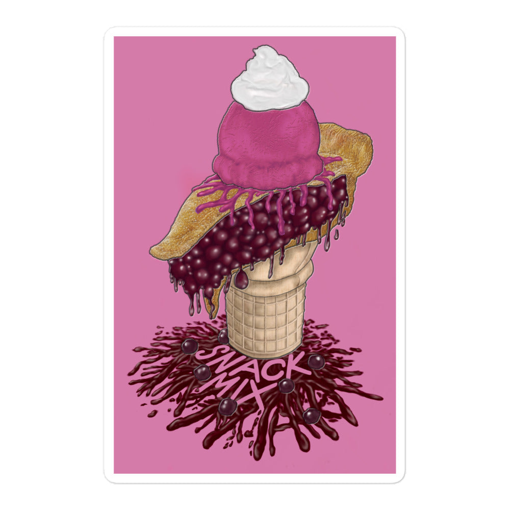 Cherry Pie-Scream Sticker – Snack Mix